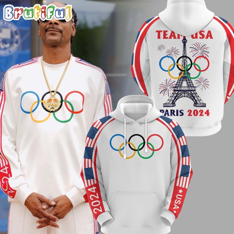 Team USA 2024 Olympics Paris Logo Design Hoodie - Hot Sale 2025